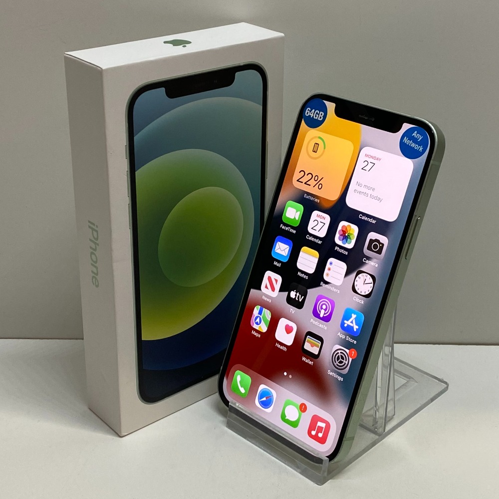 Pre-owned Apple iPhone 12 Unlocked 64GB in Green Model A2403 Boxed ...